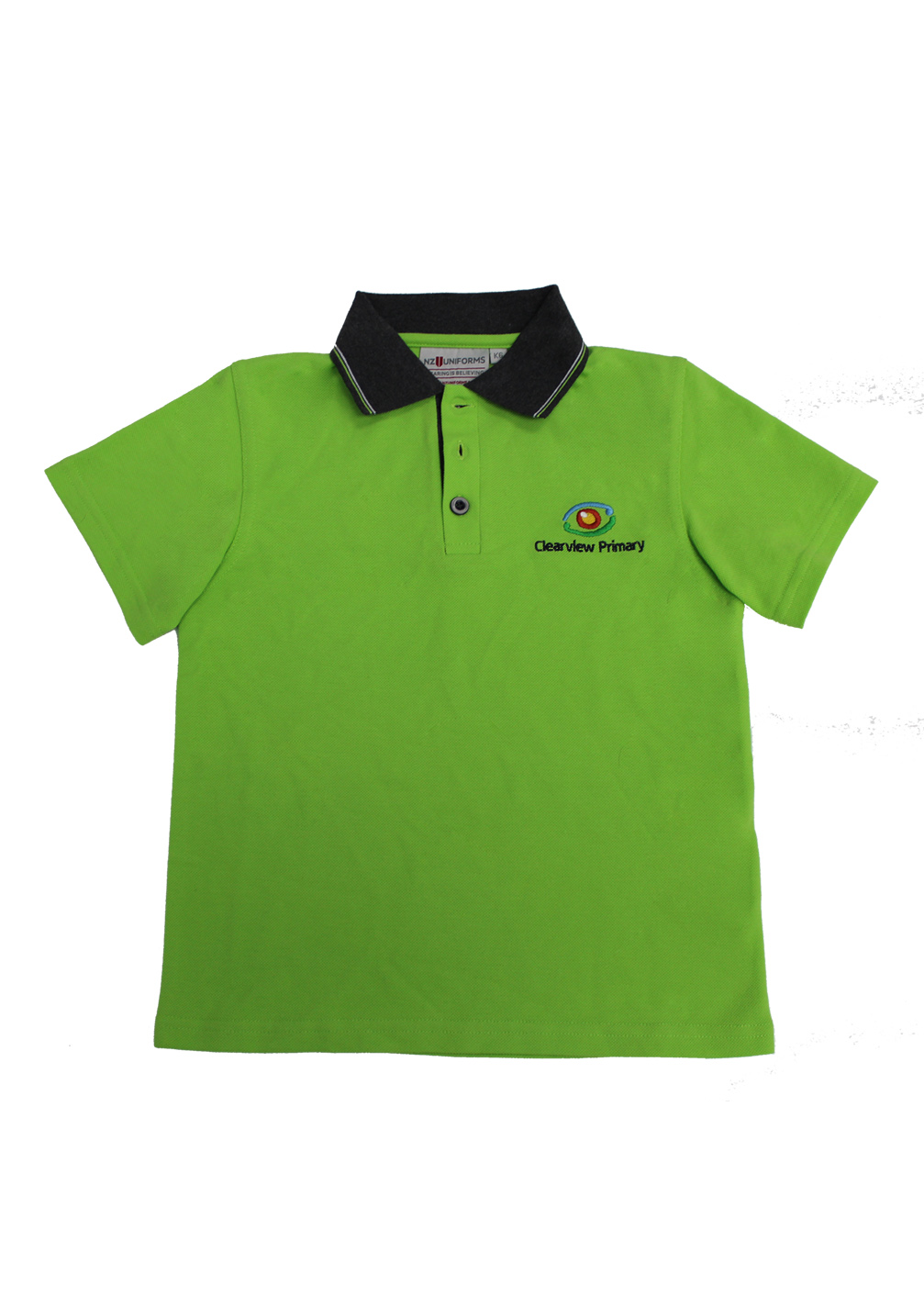 Clearview Primary Junior Polo Lime | Clearview Primary